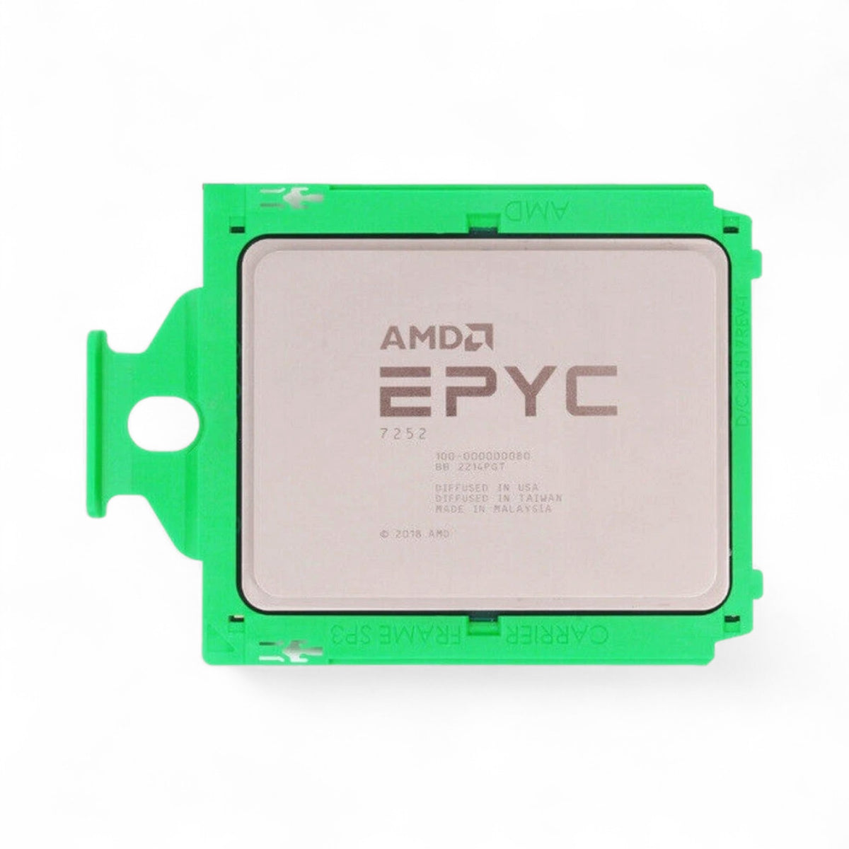 AMD EPYC 7252 8-core 3.10–3.20 GHz 120W (Dell-locked) – P/N: 100 ...
