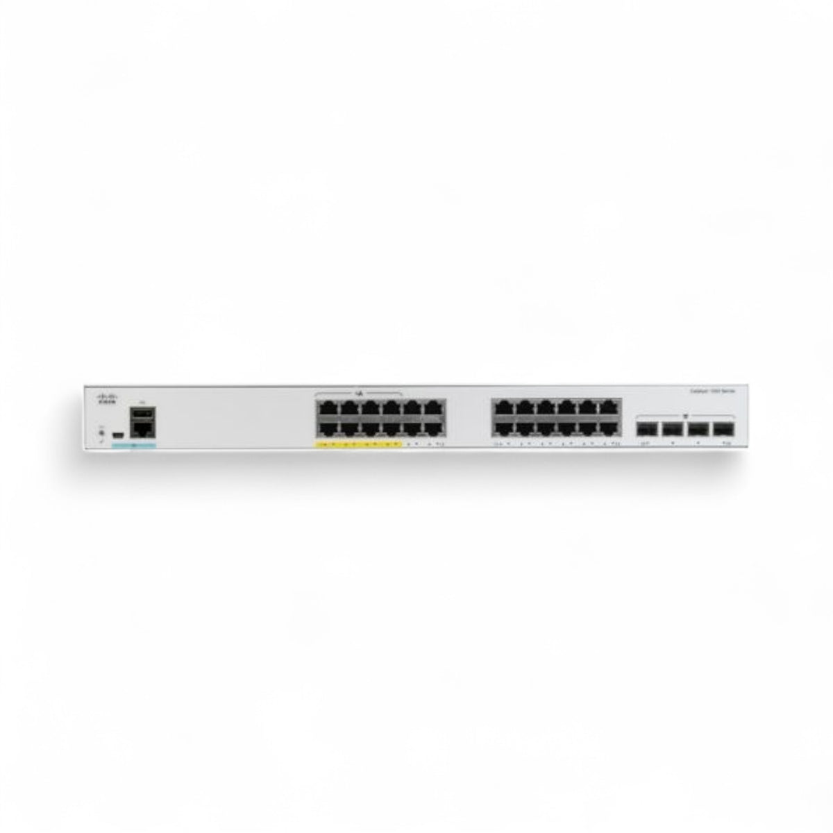 Cisco Catalyst 1000 - 24x 1Gb BASE-T Port, 4x 1Gb SFP Port, P/N: C1000 ...