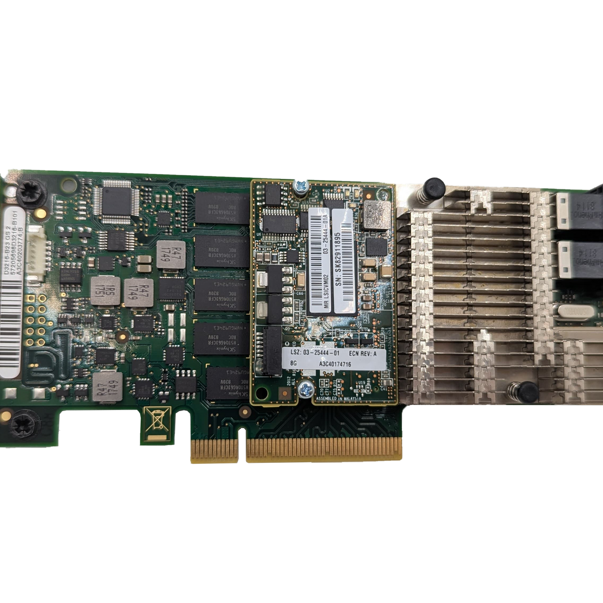 FUJITSU PRAID EP420i - 8-Port 12G 2GB Cache Modular RAID Controller D3 ...