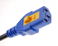 Volex V-lock C13-C14 Power cord 1.5m P/N: VAC13KS – ServerLama